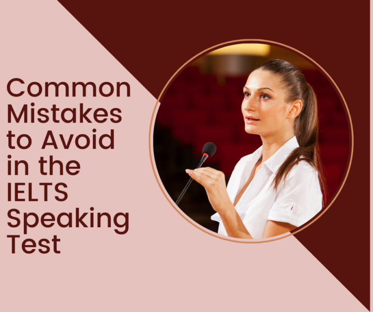 Common Mistakes To Avoid In The IELTS Speaking Test